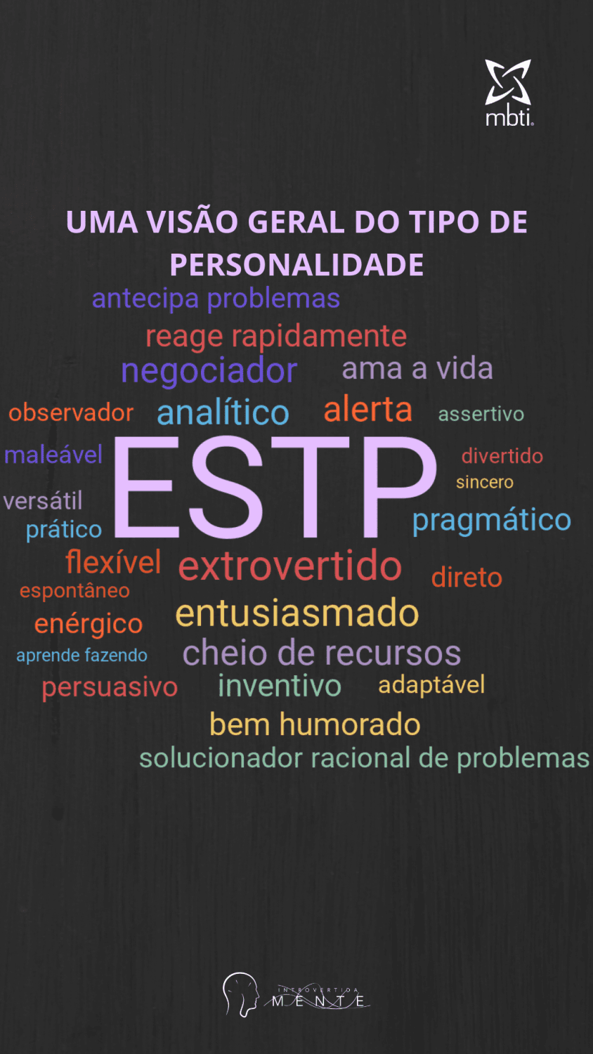 Uma visão geral do tipo de personalidade ESTP – Introvertidamente